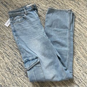 PacSun | Jeans | Pacsun Light Blue 9s Boyfriend Cargo Jeans | Poshmark